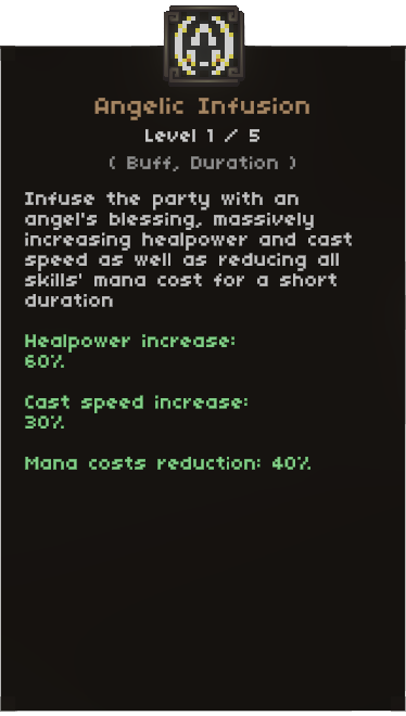 Angelic Infusion | Minihealer Wiki | Fandom
