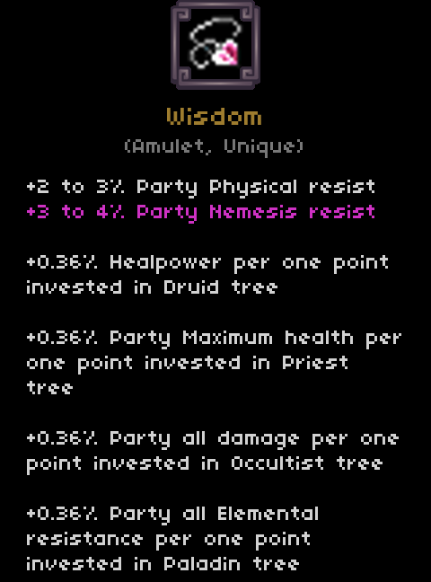 Wisdom | Minihealer Wiki | Fandom