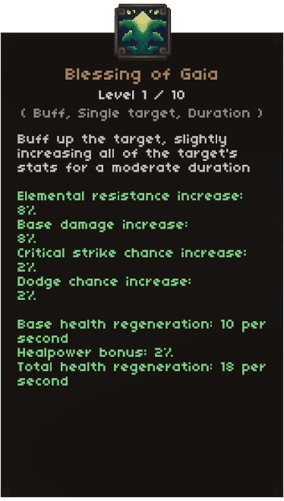 Blessing of Gaia | Minihealer Wiki | Fandom