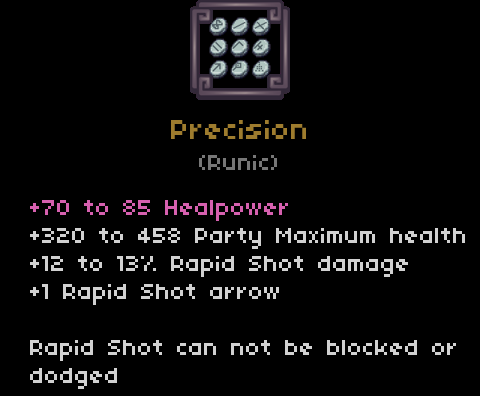 Precision | Minihealer Wiki | Fandom