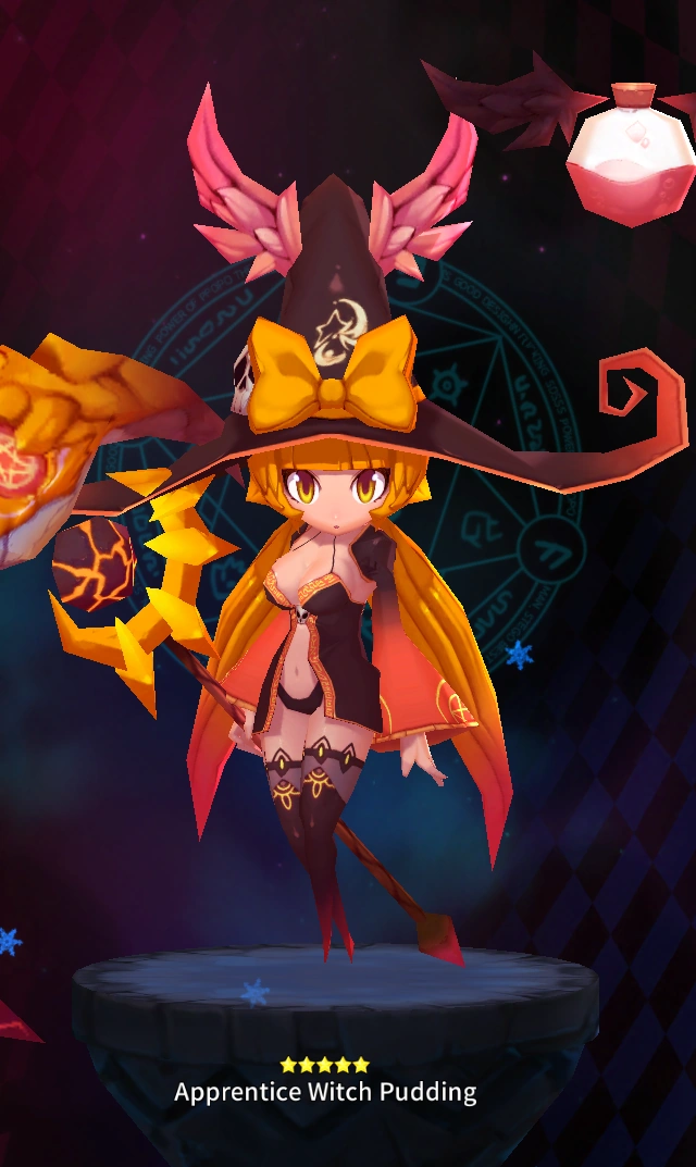Apprentice Witch Pudding | Minimon Masters Wikia | Fandom