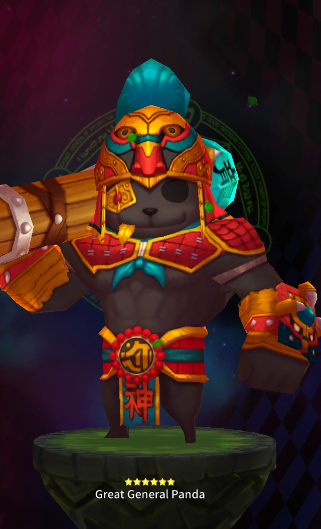 Great General Panda | Minimon Masters Wikia | Fandom