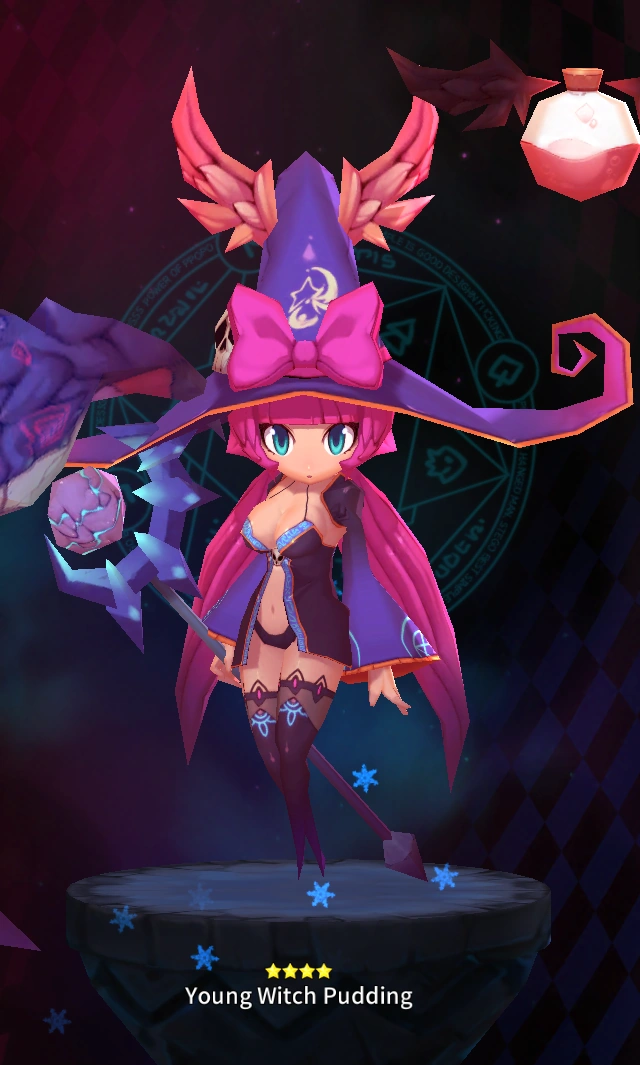 Young Witch Pudding | Minimon Masters Wikia | Fandom