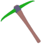 Emerald Pickaxe | Mining Legends Wiki | Fandom