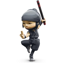 Mini Ninja Character