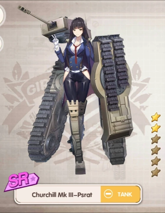 Churchill MK III - Psrat | Minitary Girls and Ultra Weapon Girls Wiki ...
