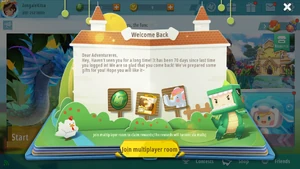 Welcome Back Event - Official Mini World: CREATA Wiki