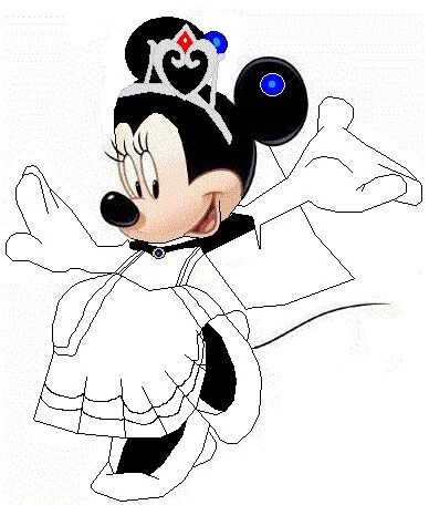 Minnie Mouse and her Friends in their Wedding Dresses | Minnie and her ...