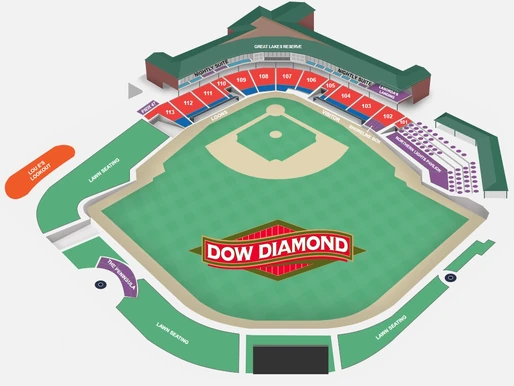 Dow Diamond | Minor League Baseball Wiki | Fandom
