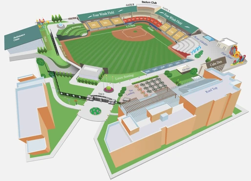 Four Winds Field at Coveleski Stadium | Minor League Baseball Wiki | Fandom