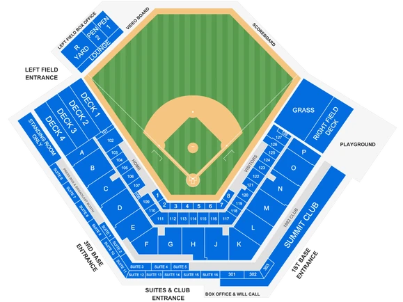 Cheney Stadium | Minor League Baseball Wiki | Fandom
