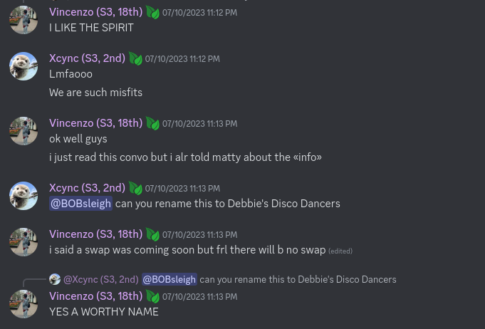 Debbie's Disco Dancers | MintORGs Wiki | Fandom