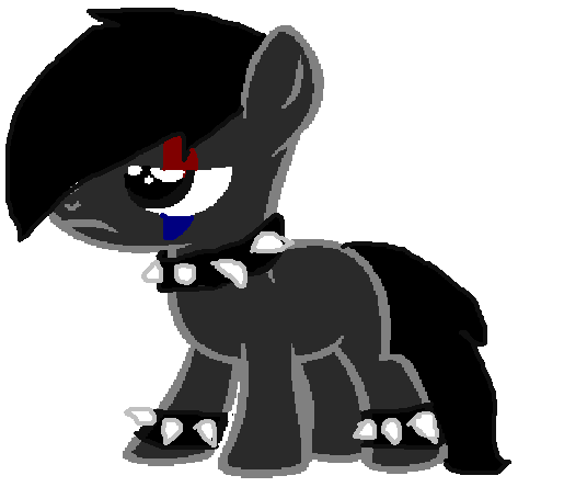 Mi Pequeño Pony Clipart En Blanco Y Negro