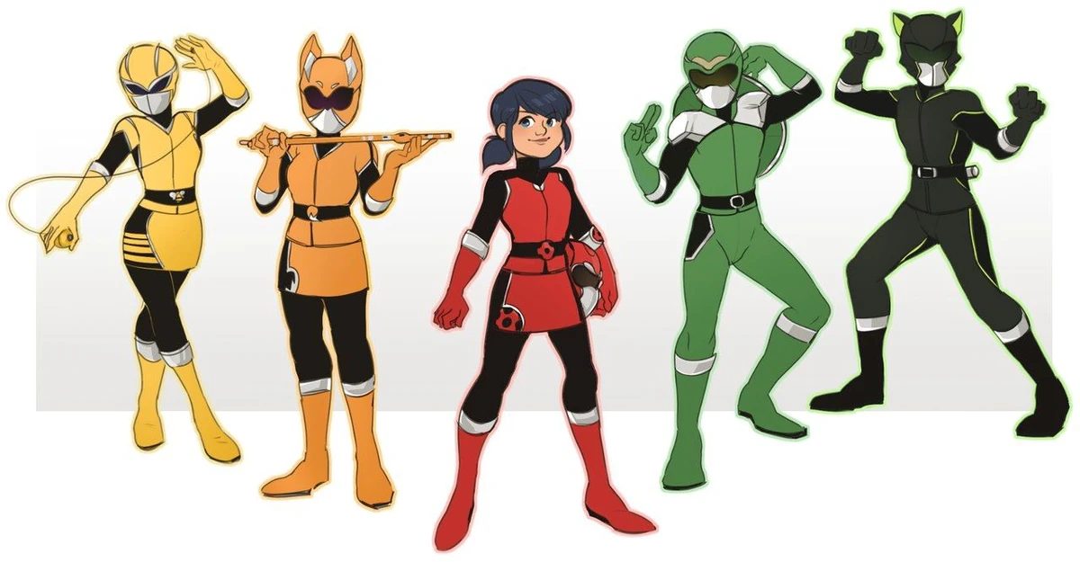 Power Rangers Miraculous | Miraculous Ladybug Fanon Wikia | Fandom