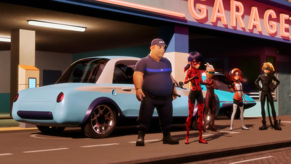 Auto della polizia di Roger | Miraculous Wiki | Fandom