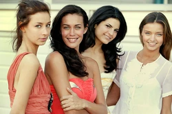 Megan Gale And Miranda Kerr