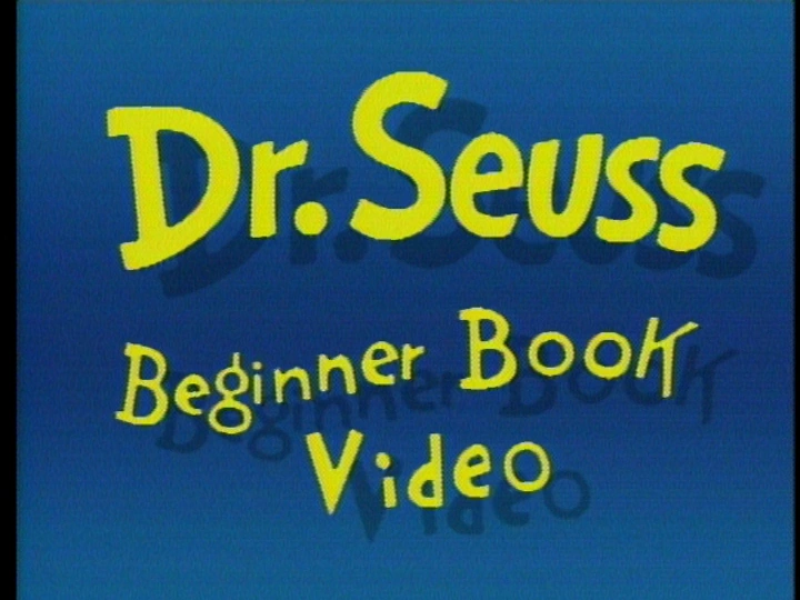 Dr. Seuss Beginner Book Video | Miscellaneous Entertainment Research ...