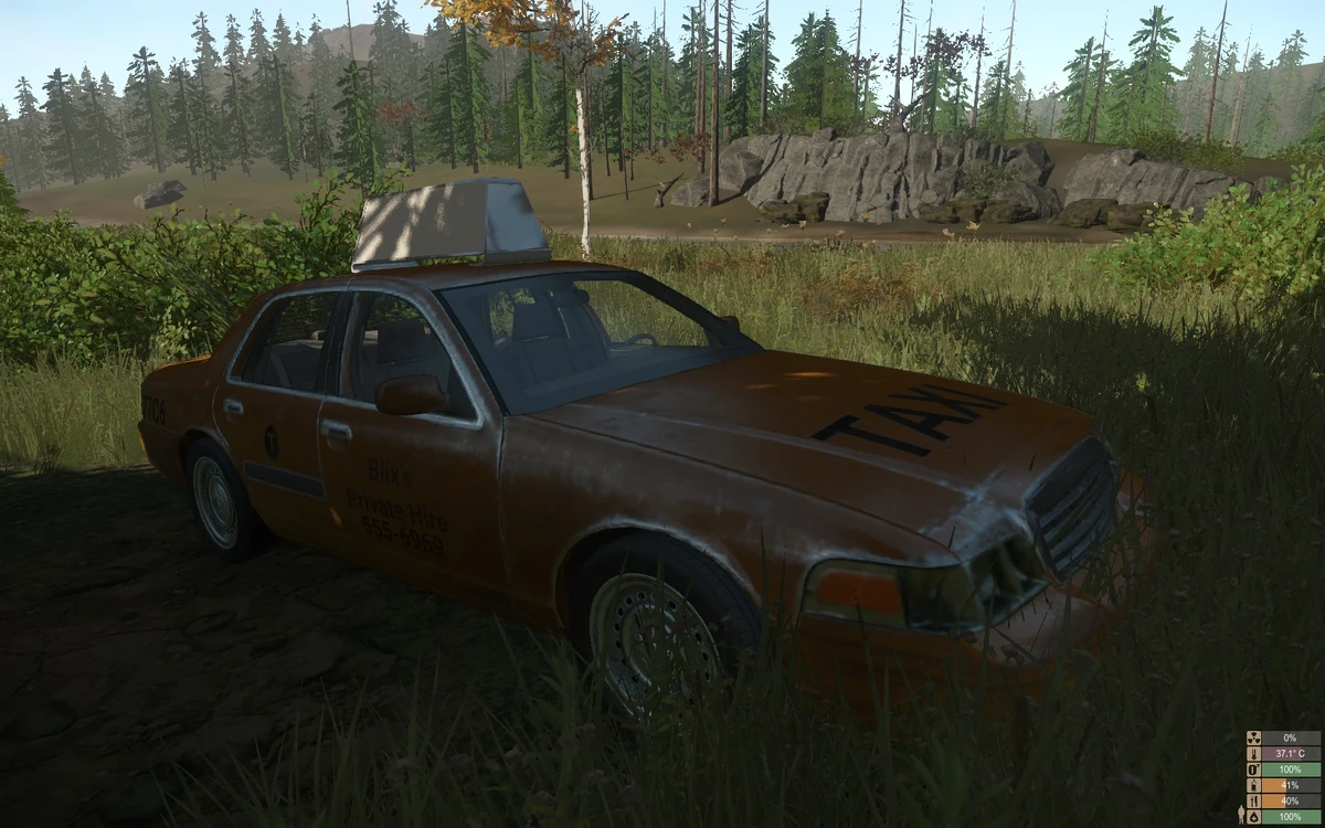 Taxi | Wiki Miscreated français | Fandom