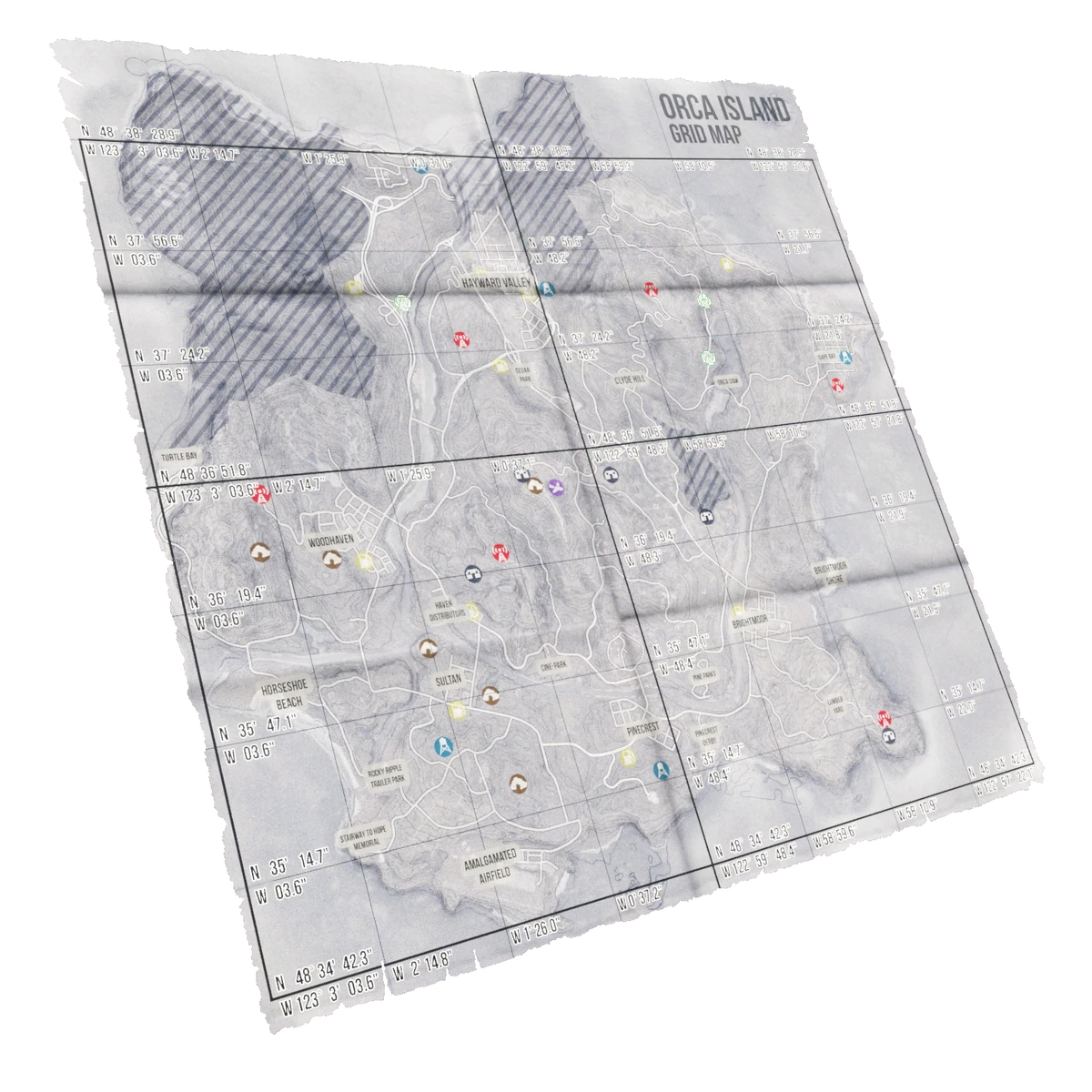 Grid Map | Miscreated Wiki | Fandom