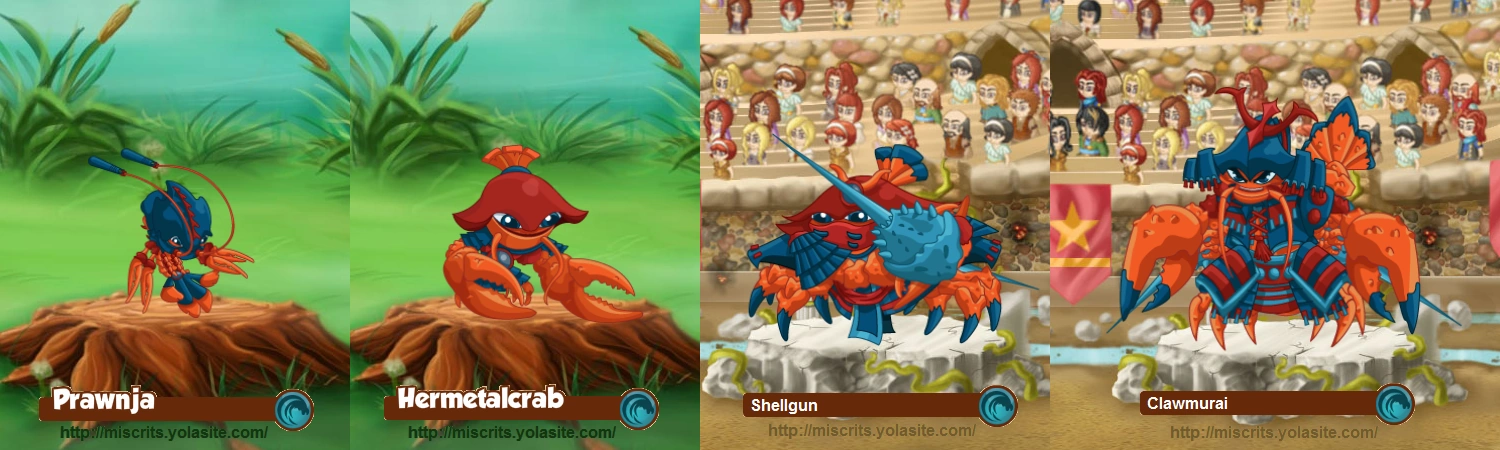 Hermetalcrab | Wiki Miscrits | Fandom