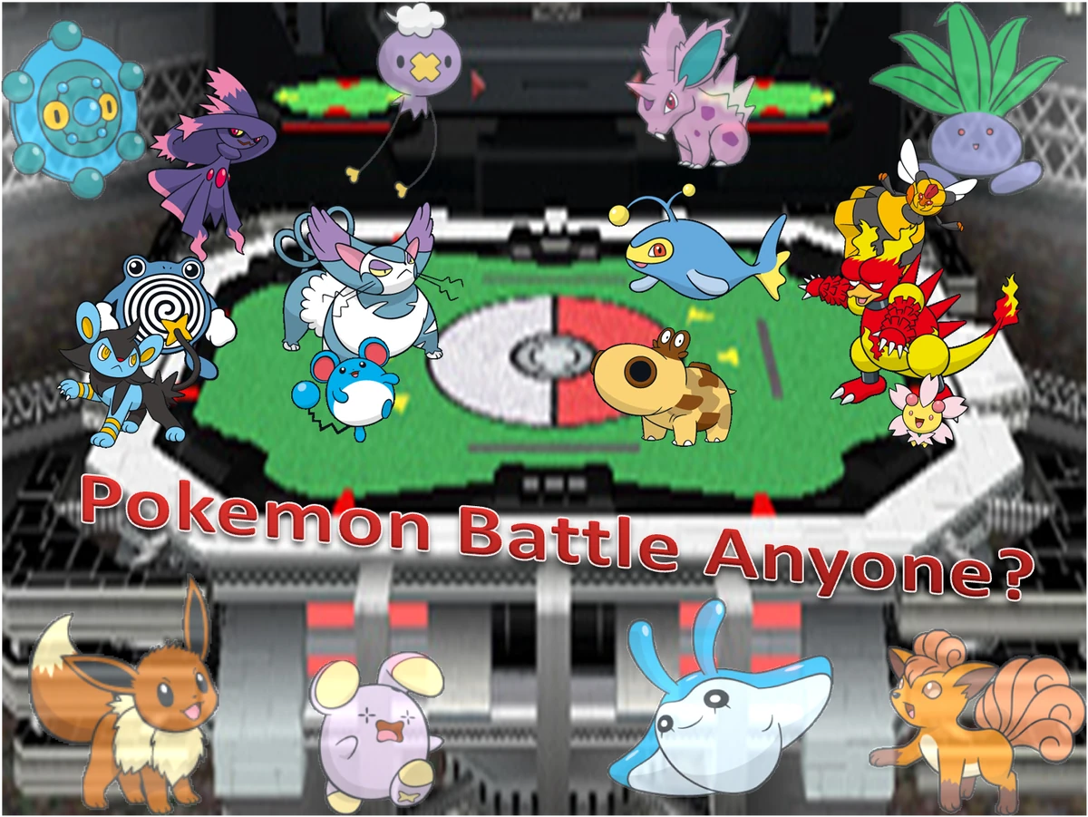 Pokemon Battle Anyone? | TheOneandOnlyMisdreavous525's Total Pokemon ...