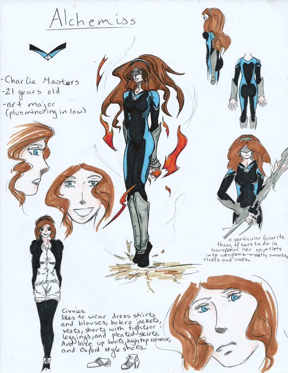 Charlie Masters (Alchemiss) | Misfitsocietyofheroes Wiki | Fandom