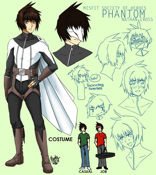 Nathan Cross (Phantom) | Misfitsocietyofheroes Wiki | Fandom