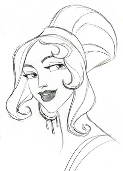 The Odyssey Penelope Drawing