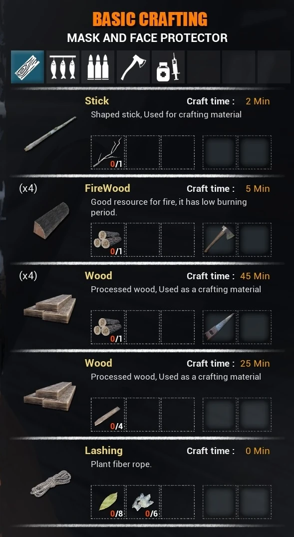 Crafting Inv | Mist Survival Wiki | Fandom