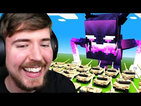 1,000 Tanks Vs Titan Enderman! | MrBeast Wiki | Fandom