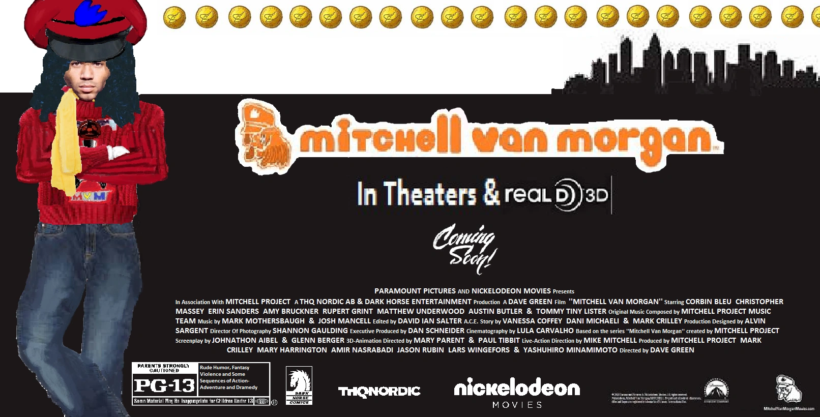 Mitchell Van Morgan (2018 CGI/Live-Action film) | Mitchell Wiki | Fandom