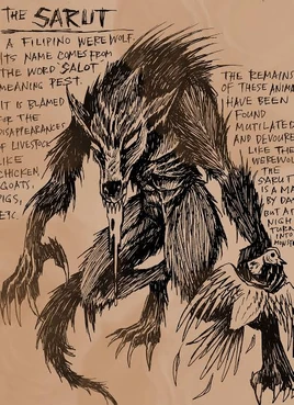 Sarut (Mitologia Filipina) | Mitologia Licantrópica Wiki | Fandom