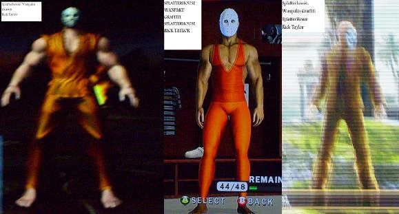 SPLATTERHOUSE WANPAKU GRAFFITI SPLATTERHOUSE RICK TAYLOR | Mixed Wiki | Fandom