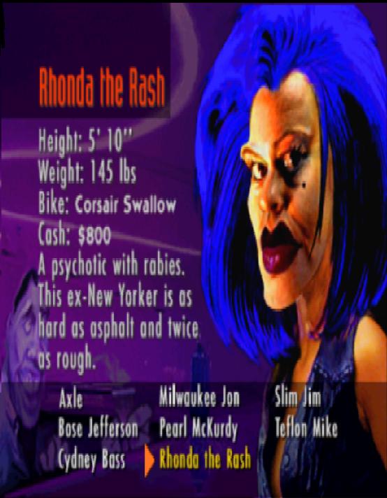 Rhonda The Rash Mixed Wiki Fandom