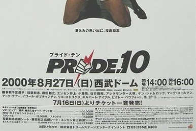 Pride Fc Posters Return Of The Warriors