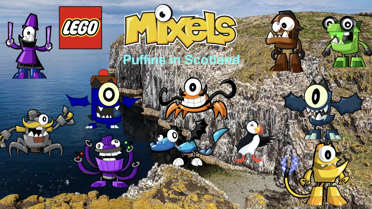 Puffins in Scotland | Mixels Fan Wiki | Fandom