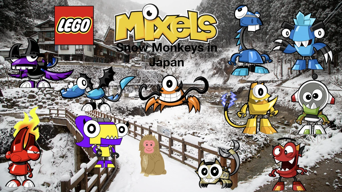 Snow Monkeys in Japan | Mixels Fan Wiki | Fandom