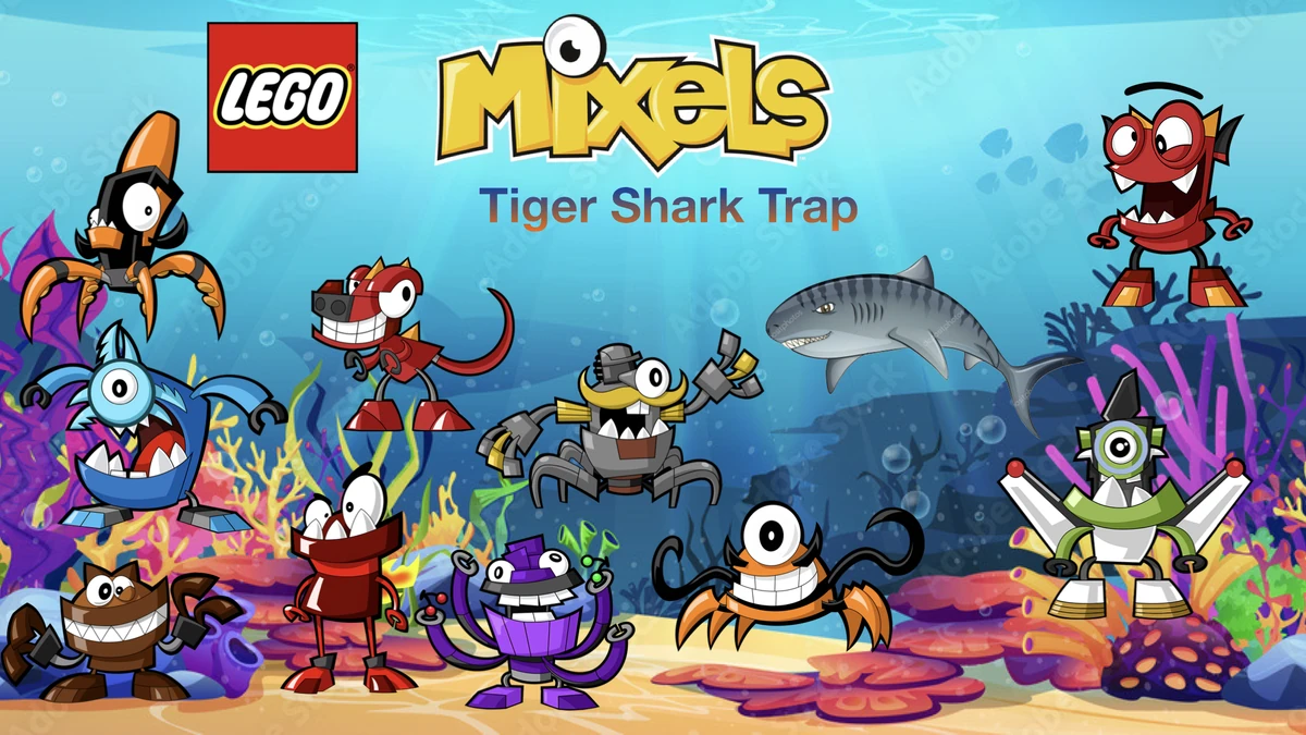 Tiger Shark Trap | Mixels Fan Wiki | Fandom