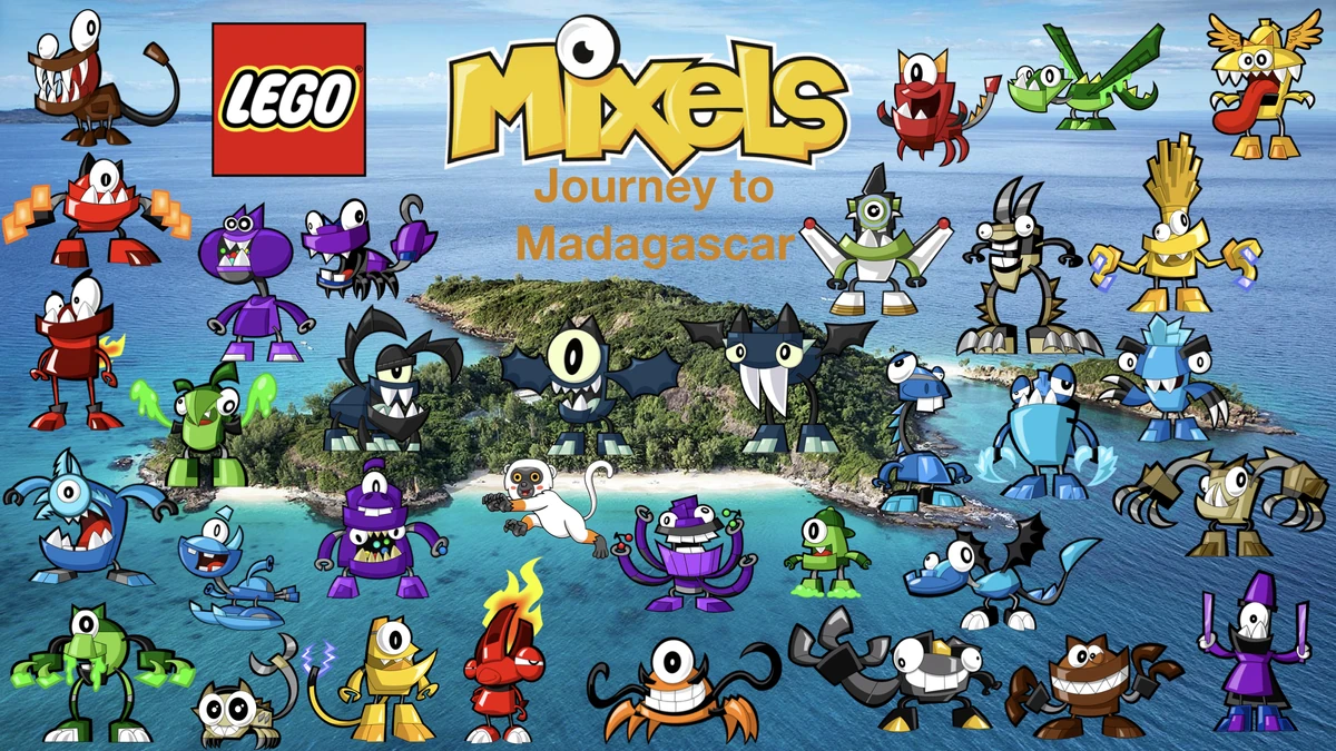 Journey to Madagascar | Mixels Fan Wiki | Fandom