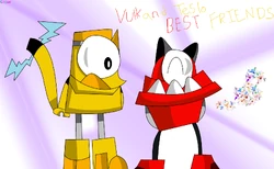 mixels krader x teslo deviantart