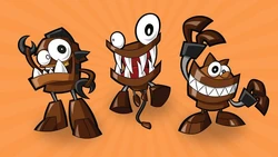 Mixels Fang Gang Characters