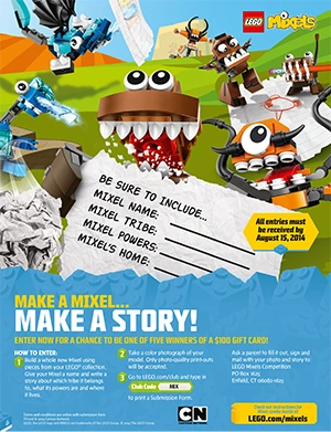 Make a Mixel... Make a Story! Competition | Mixels Wiki | Fandom