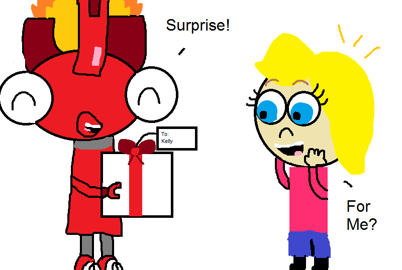 User blog:MasterCheifKelly/Flain got a surprise present and gives it to ...