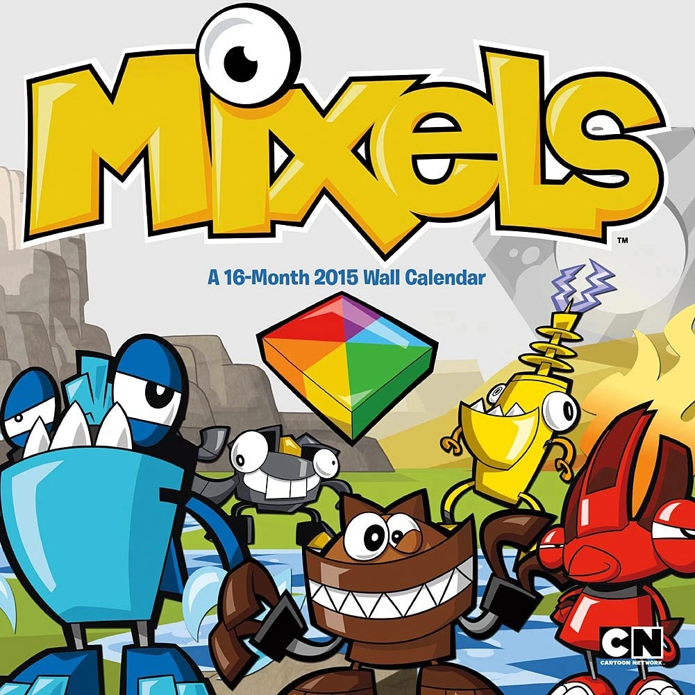 Mixels: 2015 Wall Calendar | Mixels Wiki | Fandom