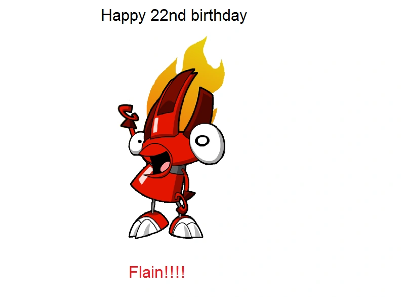 User blog:MasterCheifKelly/Happy Birthday Flain! | Mixels Wiki | Fandom
