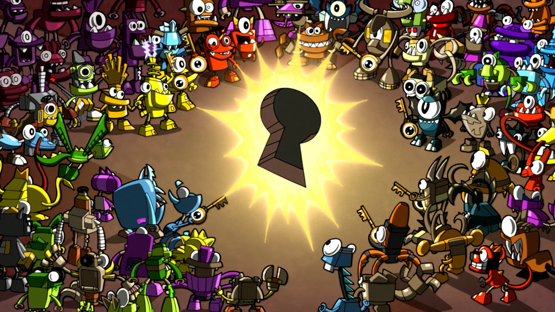 mixels coloring pages series 9