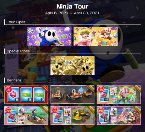 Ninja Tour (2021) | Mario Kart Tour Wiki | Fandom