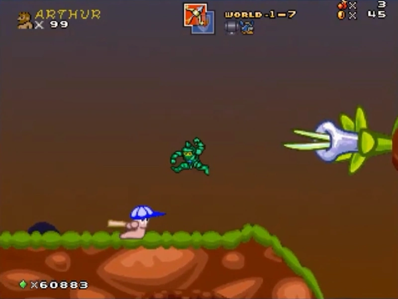 Baseball Bat Worm | Mushroom Kingdom Fusion Wiki | Fandom