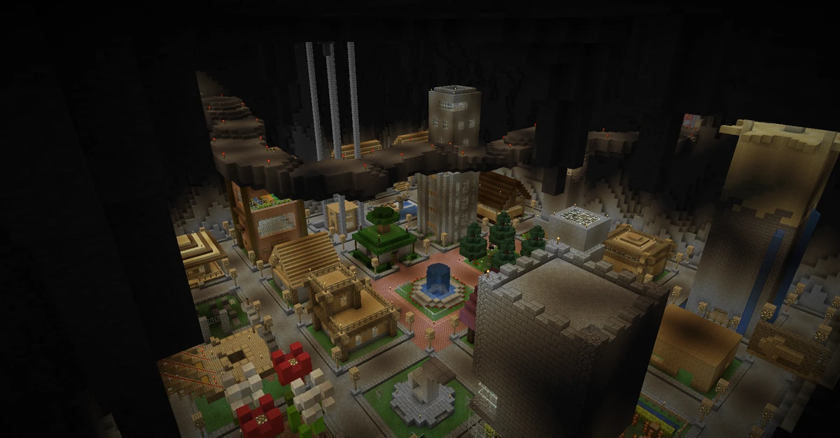 Cinder Caverns | Mario Kart In Minecraft Wiki | Fandom
