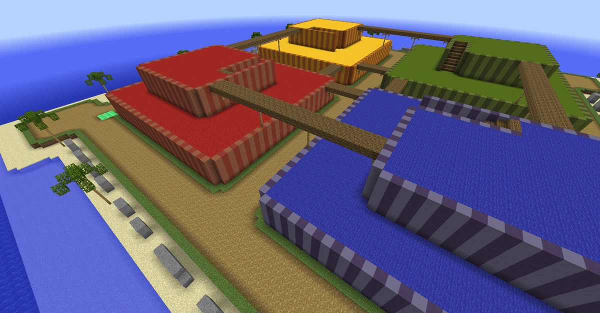 Block Fort | Mario Kart In Minecraft Wiki | Fandom
